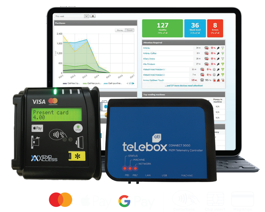 Vend Access - Complete Cashless Payment Solutions